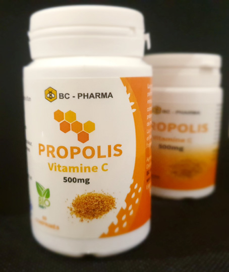 PROPOLIS vitamine c 500mg 40 gélules - Paraveltava